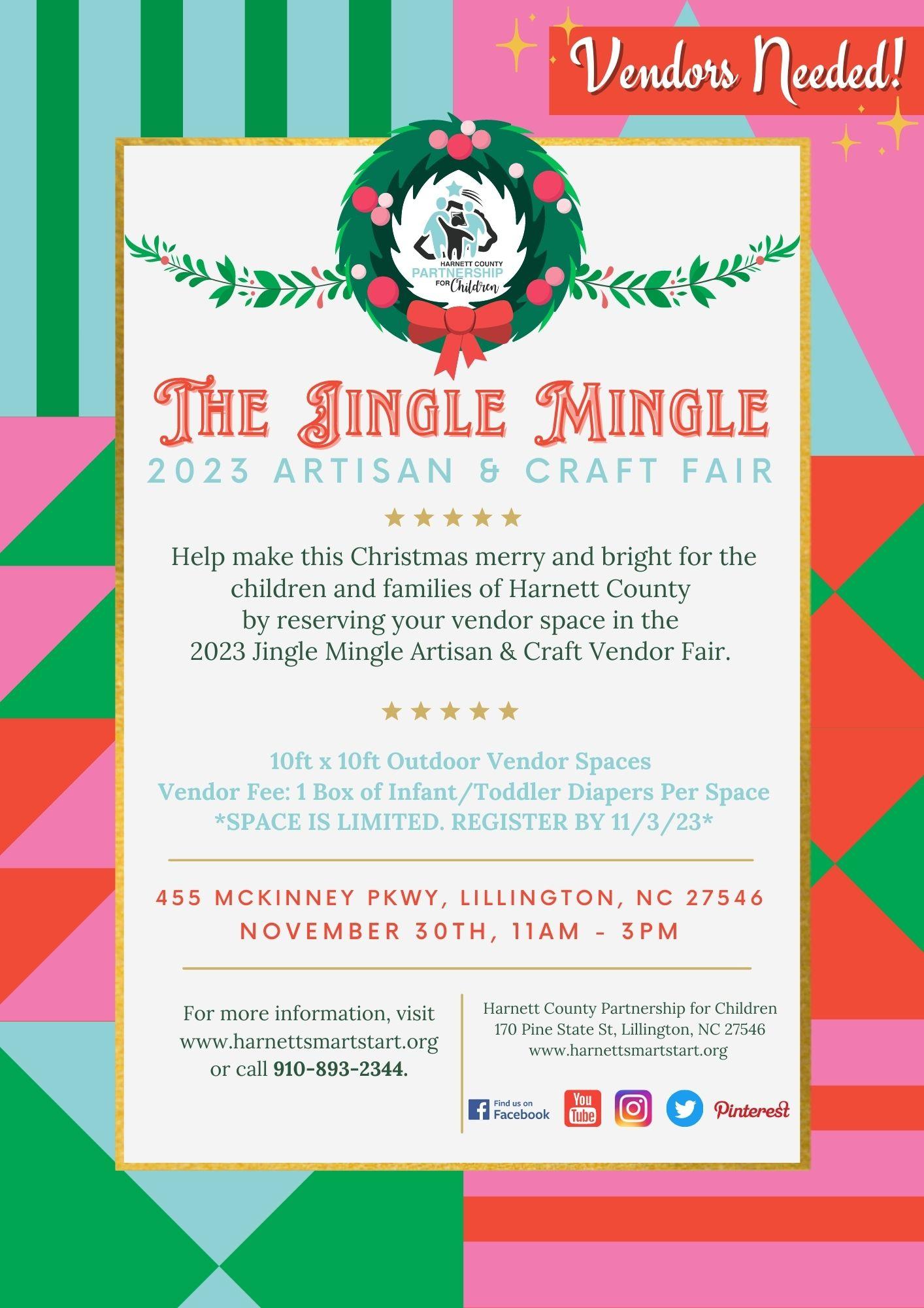 Jingle Mingle Vendors – HCPFC